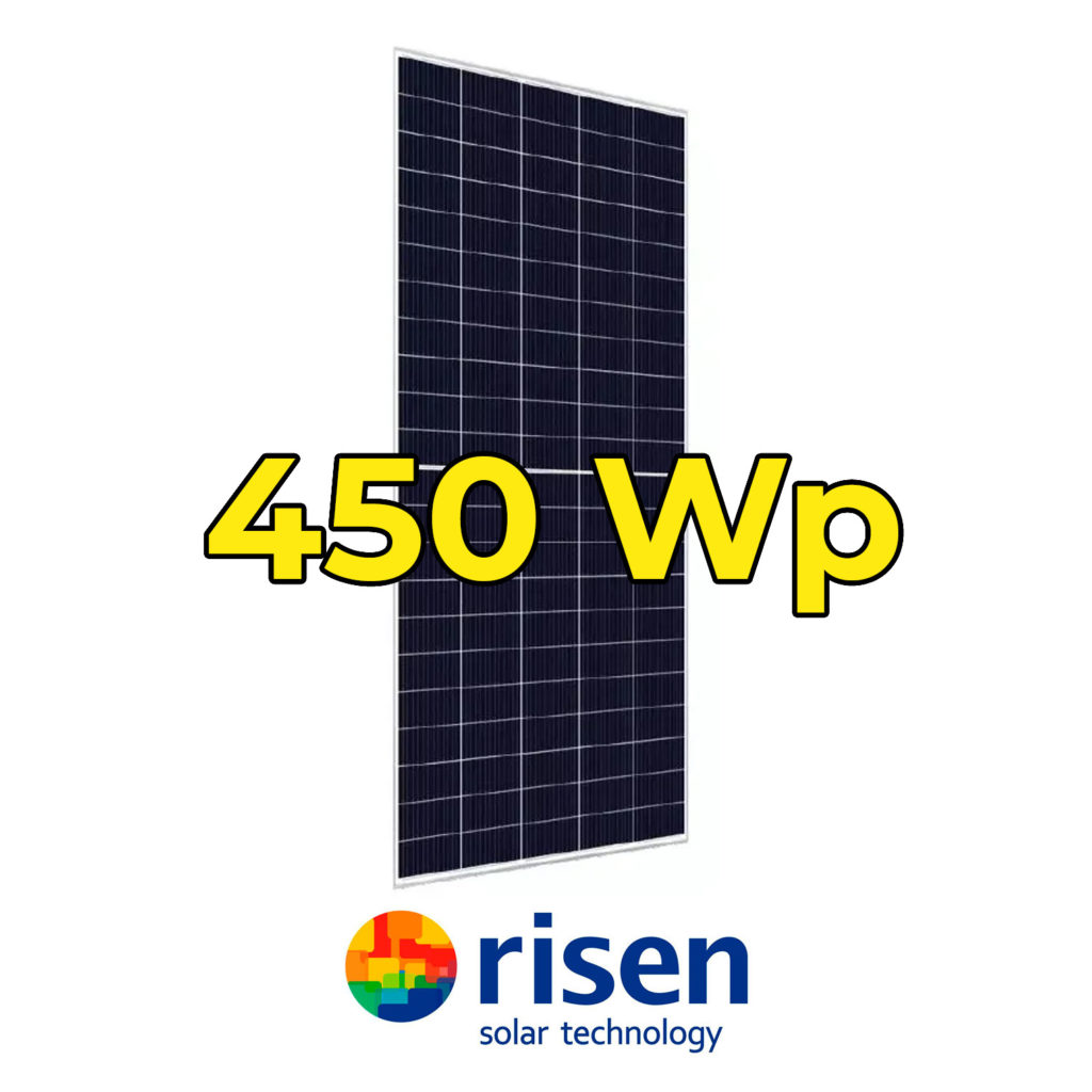 Panel solar Risen 450 Wp - Tecsat